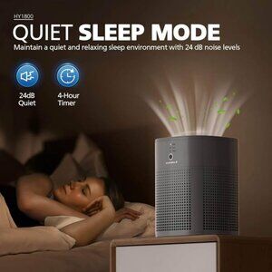 Bedding | New 2 Pack Air Purifiers With 24db Sleep Mode True Hepa ...